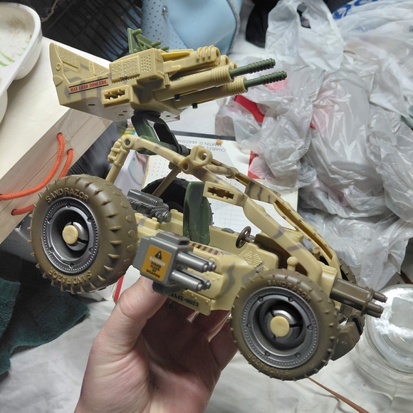 Hasbro | Toys | Hasbro Tan And Green Adventure Vehicle | Poshmark
